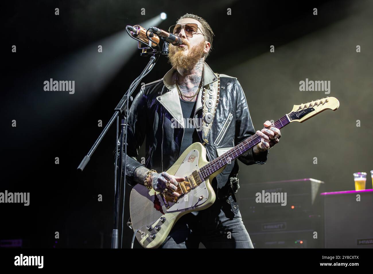 Milan Italy. 02 October 2024. The American guitarist and singer Caleb ...