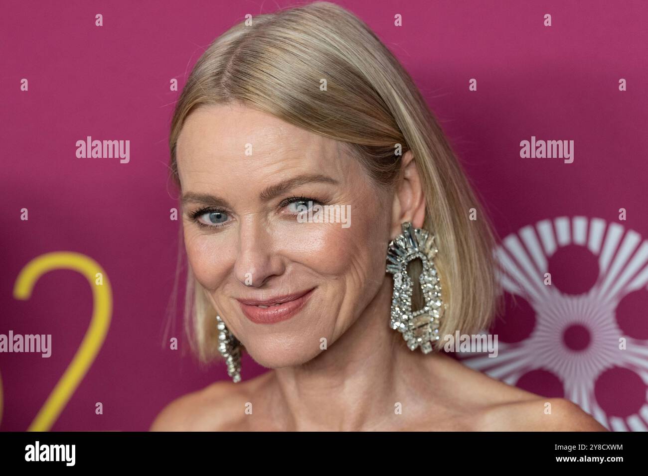 Naomi Watts wearing dress by Schiaparelli attends premiere of 'The ...