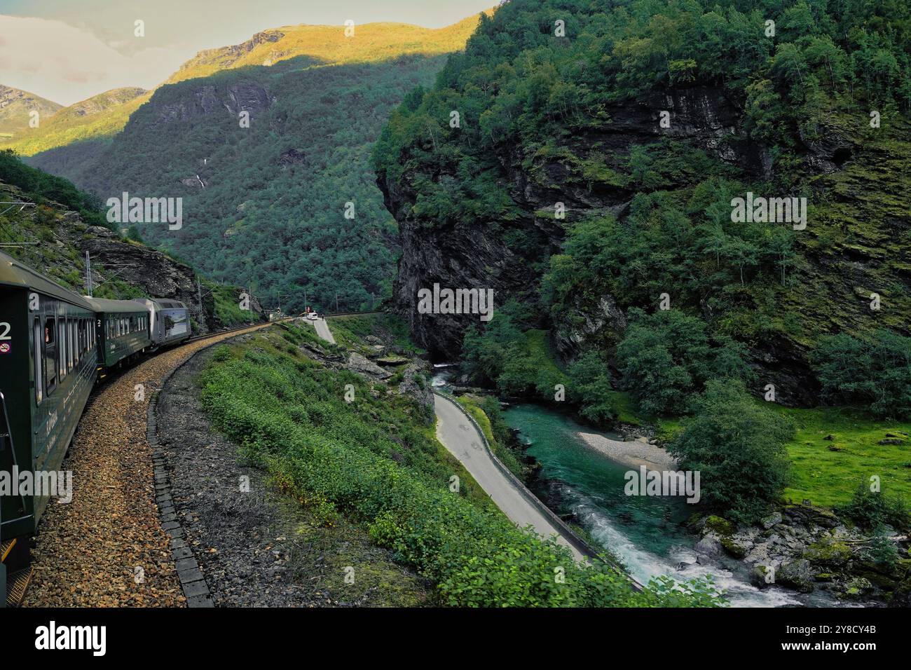 6th September, 2024 - Southern Norway View from the window of the Flam ...
