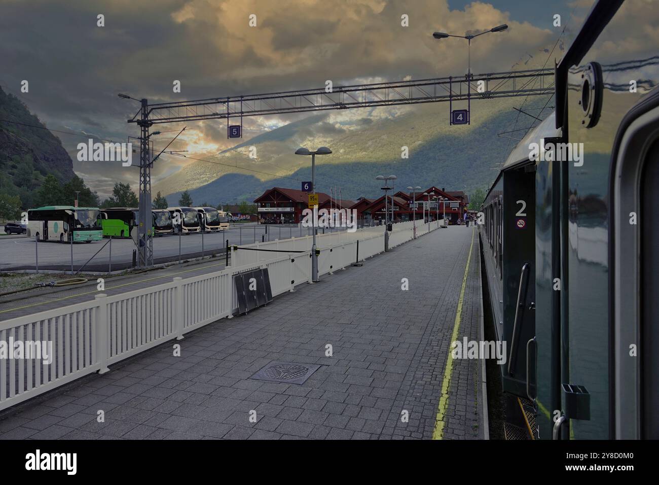 6th September, 2024 - Southern Norway View from the window of the Flam train (The FlŒm Railway ...