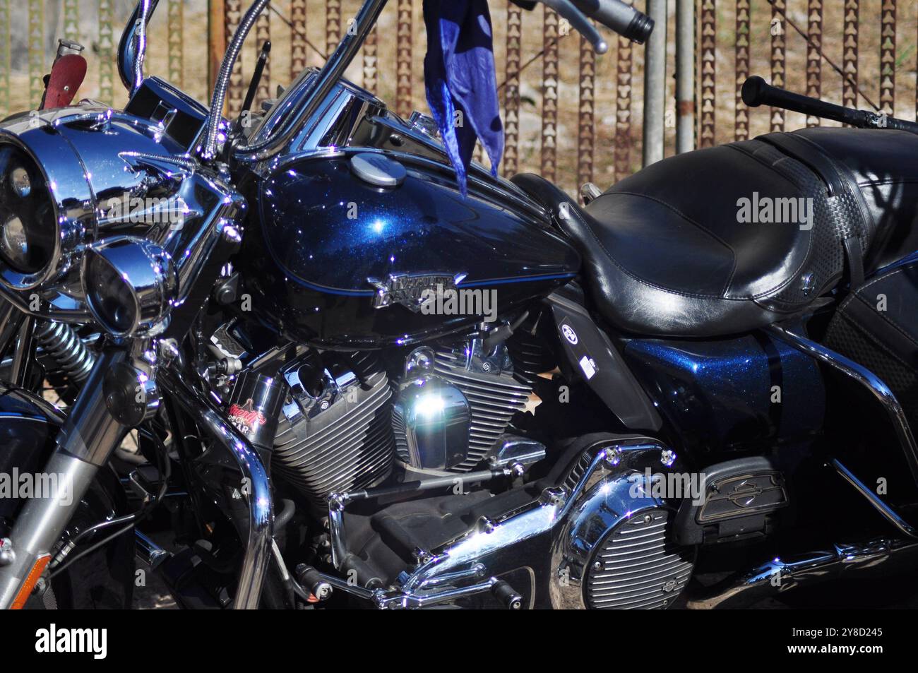 Famous brand motorcycle on display Stock Photo - Alamy