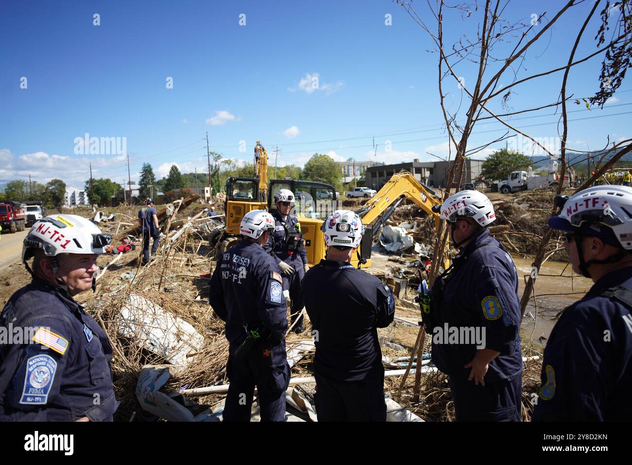 Asheville, United States. 02nd Oct, 2024. FEMA Urban Search and Rescue ...
