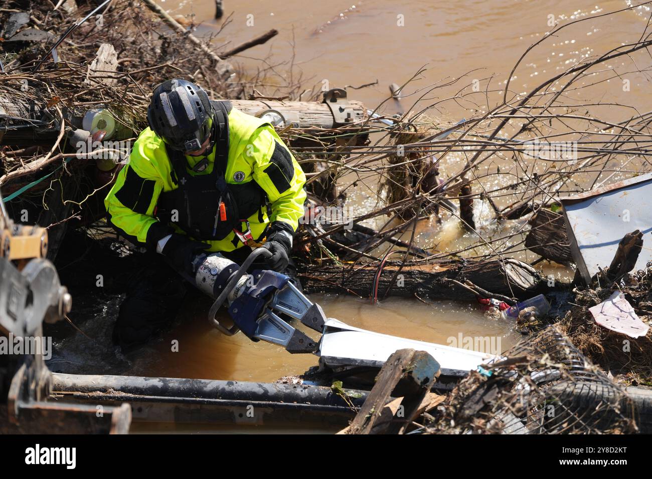 Asheville, United States. 02nd Oct, 2024. FEMA Urban Search and Rescue ...