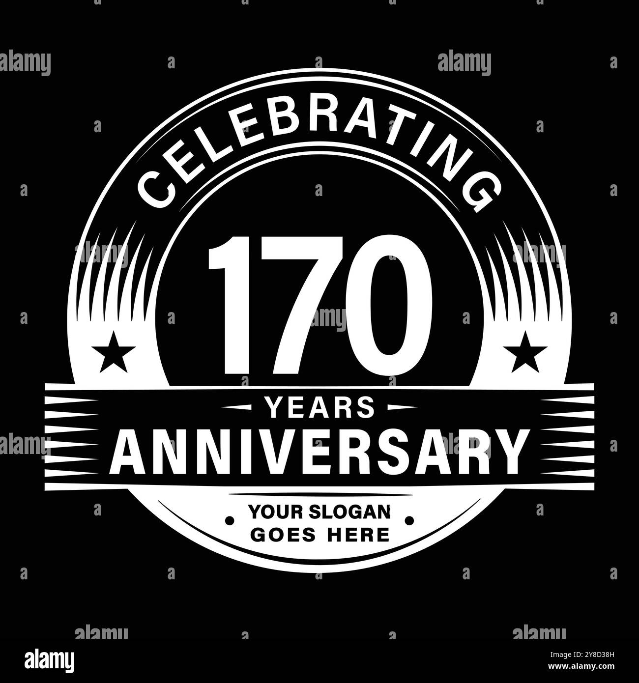 170 anniversary Stock Vector Images - Alamy