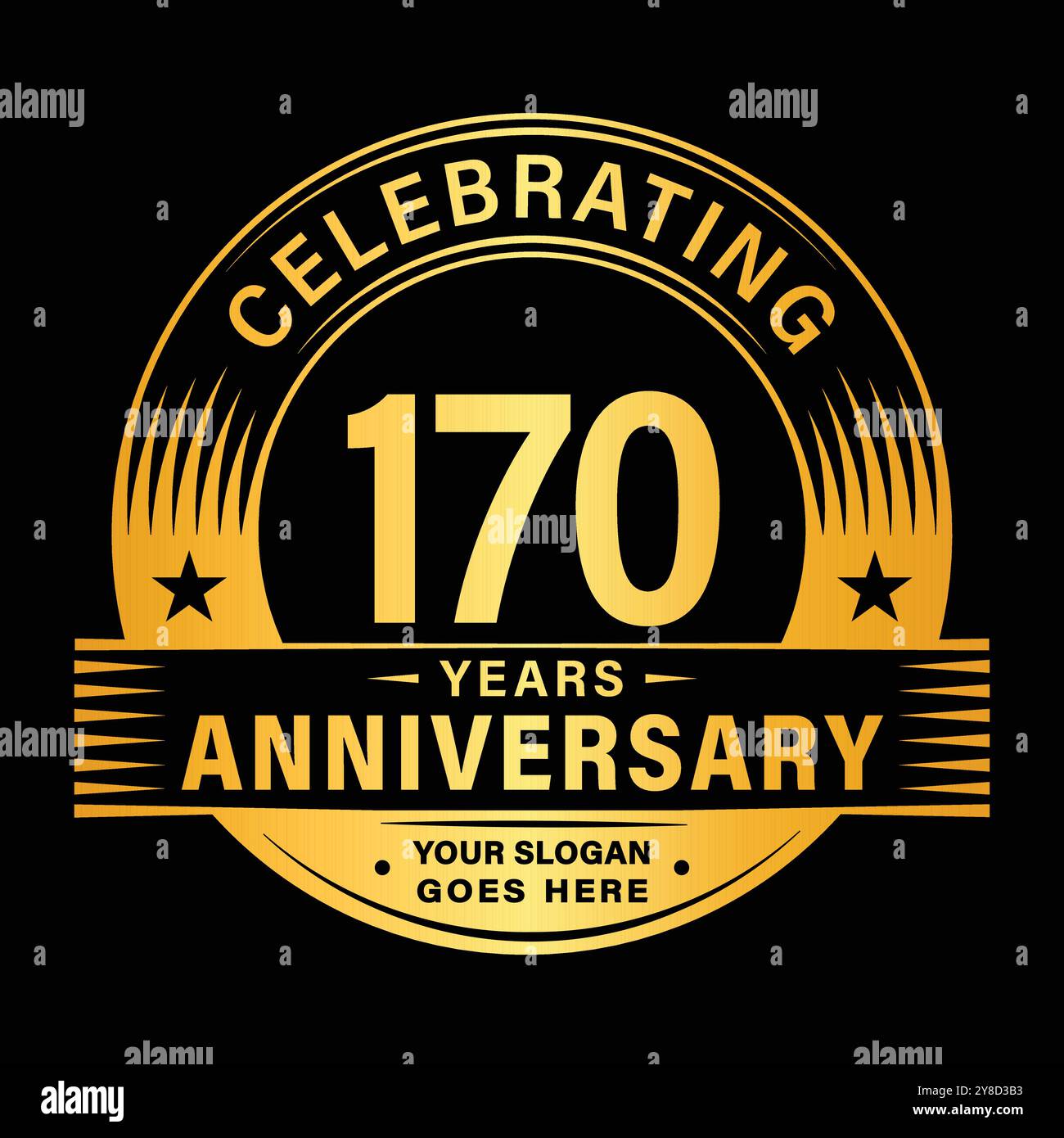 170 anniversary Stock Vector Images - Alamy