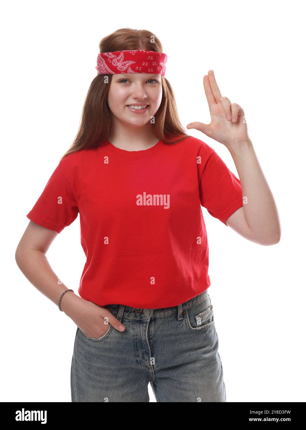 Finger gun gesture hi-res stock photography and images - Alamy