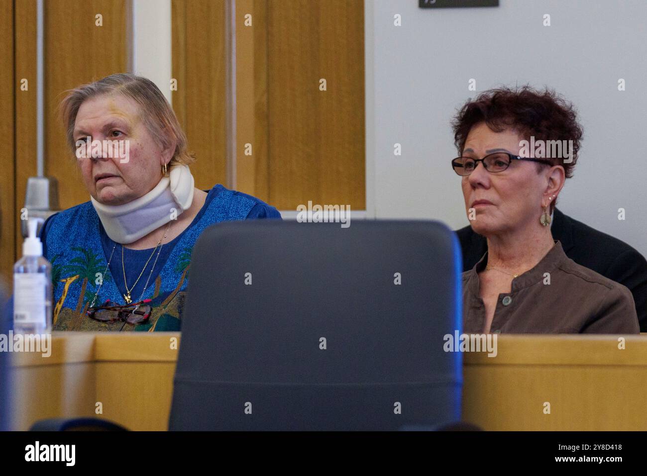 Portland, USA. 03rd Oct, 2024. Barbara Tucker's two surviving older ...