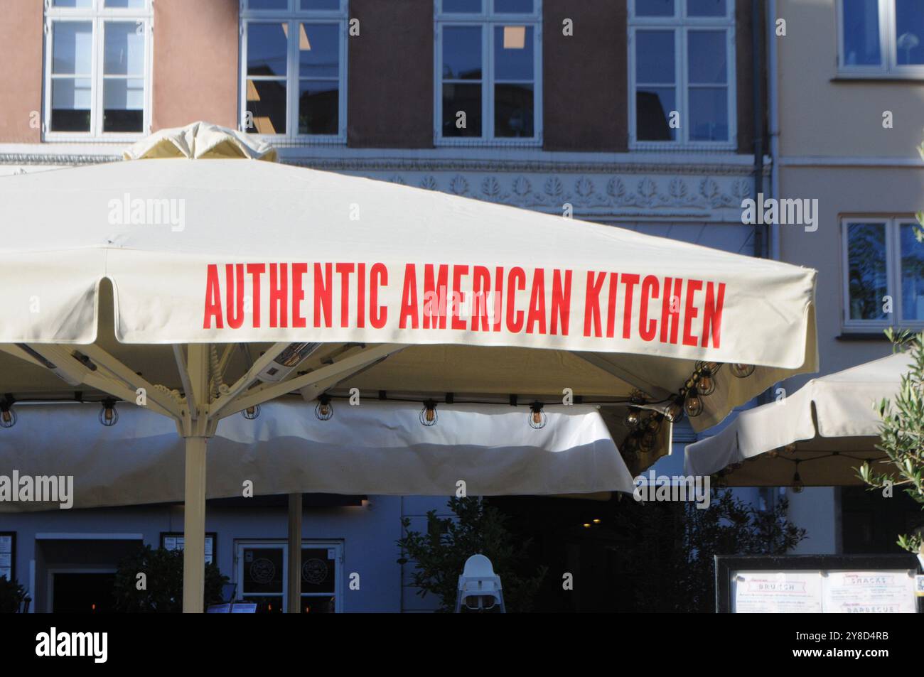 Copenhagen/ DenmarK/04 October 2024/ Suthentic amrican kitchen and the ...