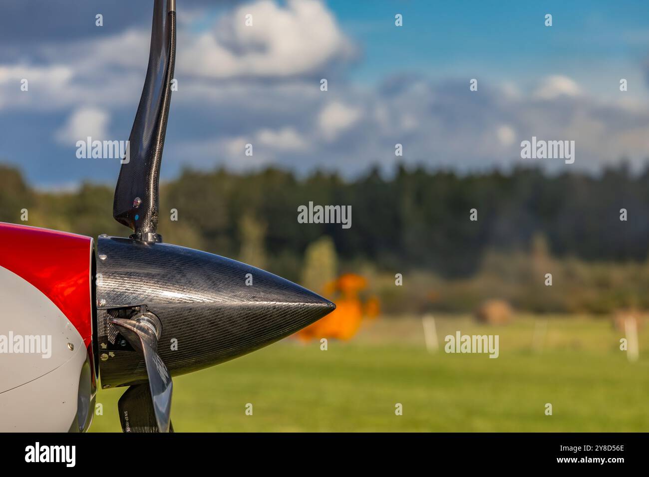 A display of low-flying planes over the airport, ultralight planes, and ...