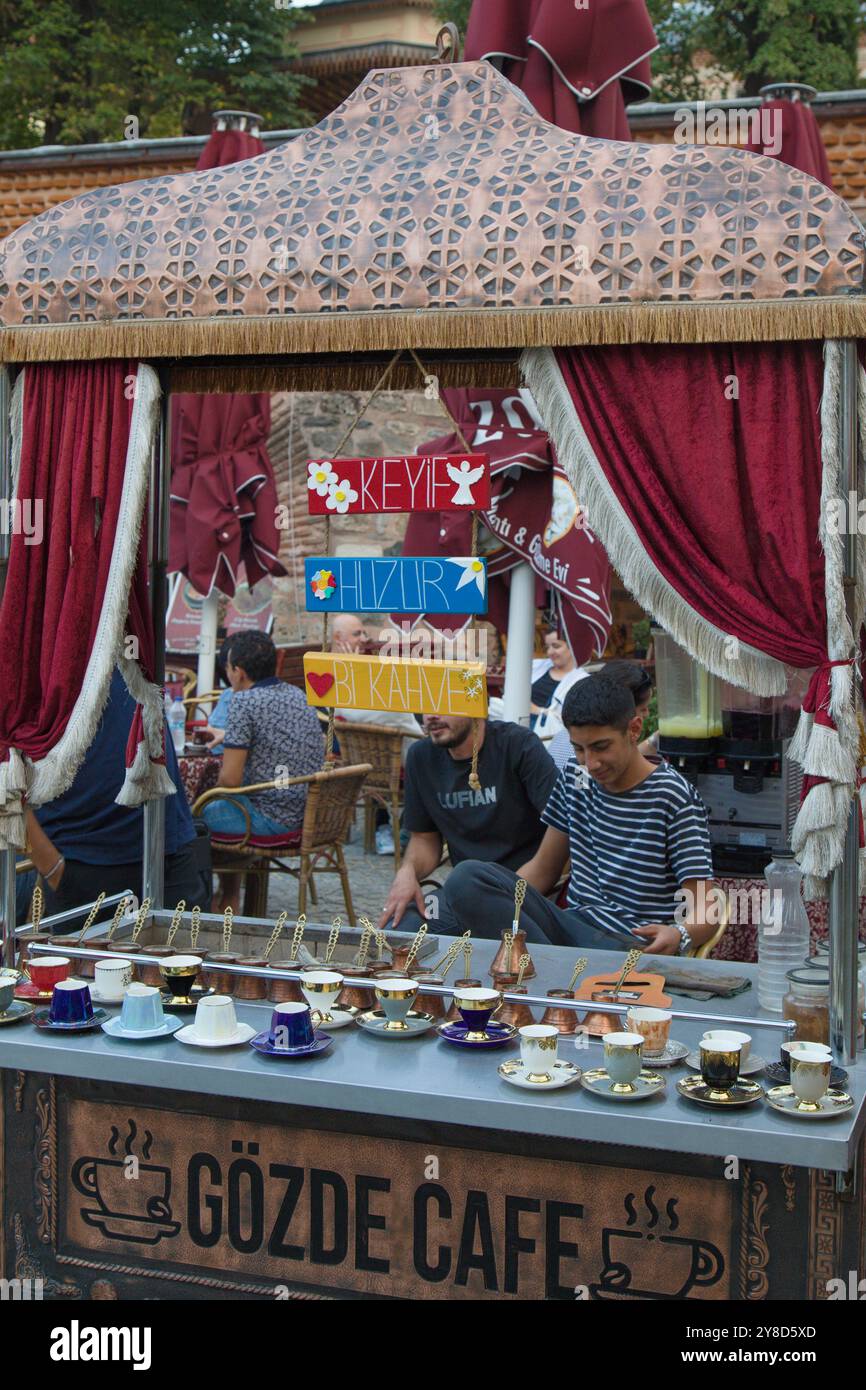 Turkish coffee stand hi-res stock photography and images - Alamy