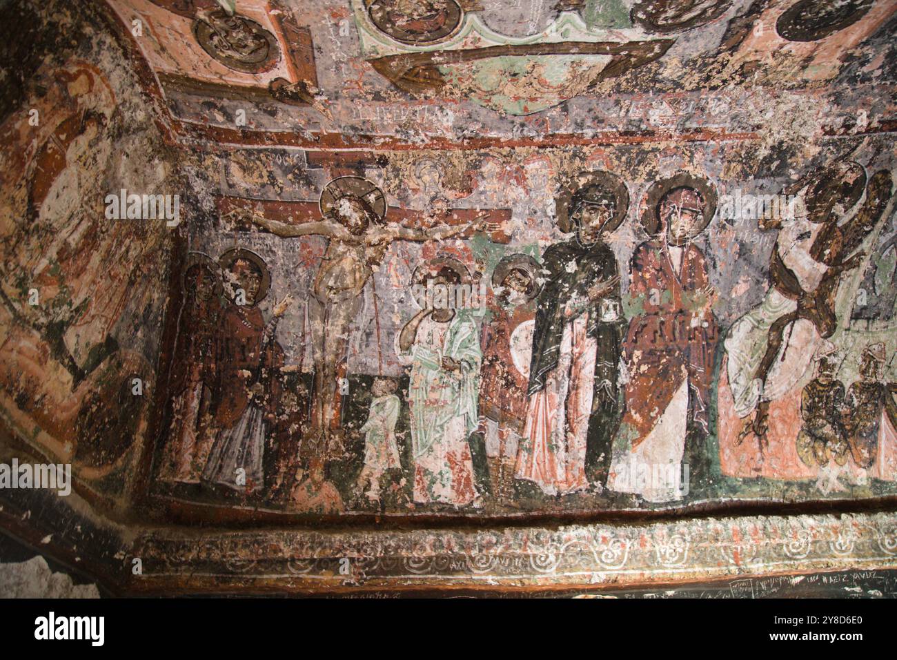 Türkiye, Turkey, Cappadocia, Soganli Valley, Karabas Kilise Church ...