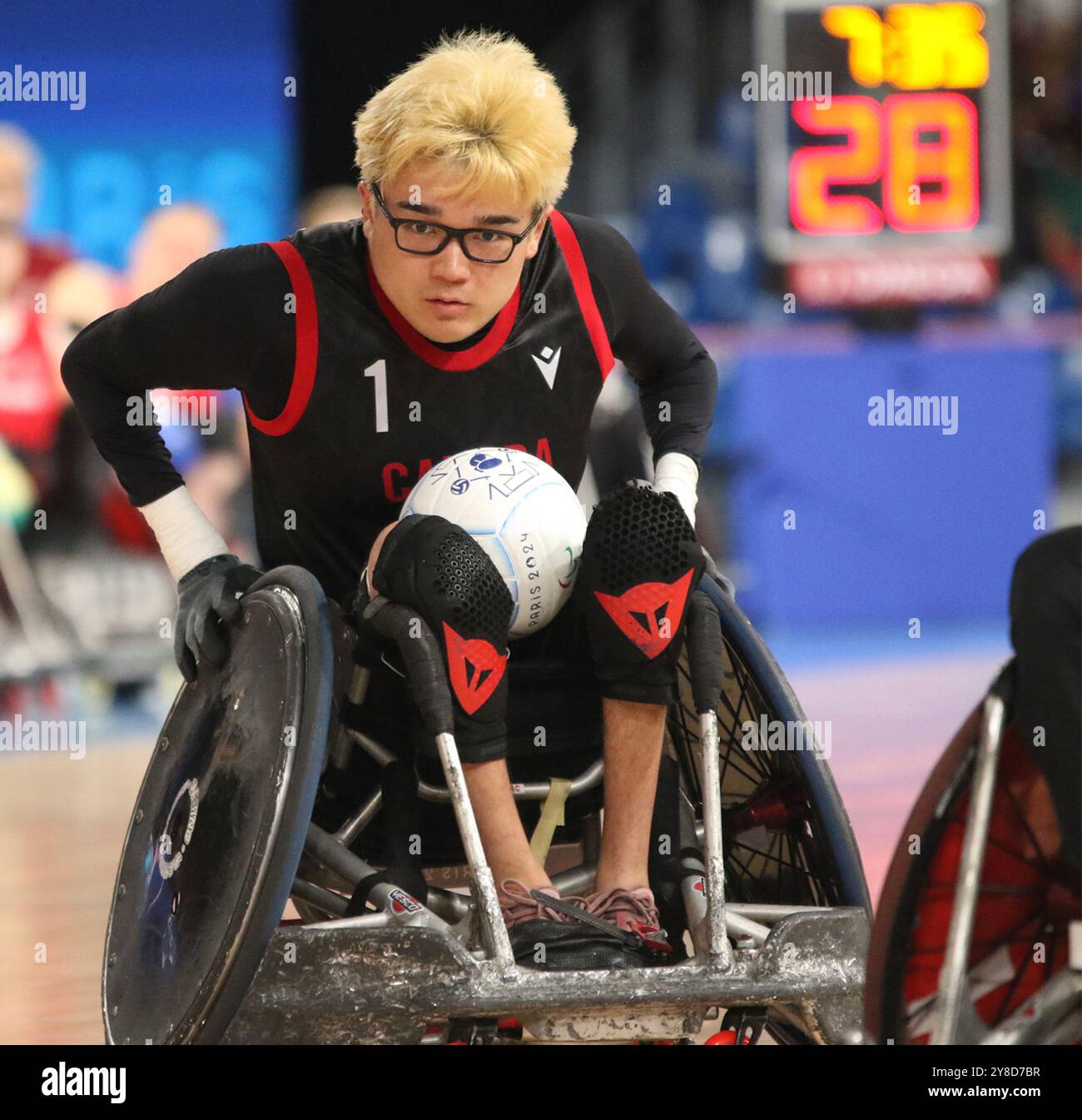 Rio KANDA KOVAC of Canada vs Denmark in the Wheelchair Rugby - Open ...