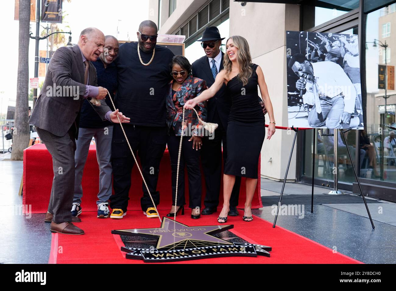 Steve Nissen, from left, Dexter Redding, Killer Mike, Karla Redding ...