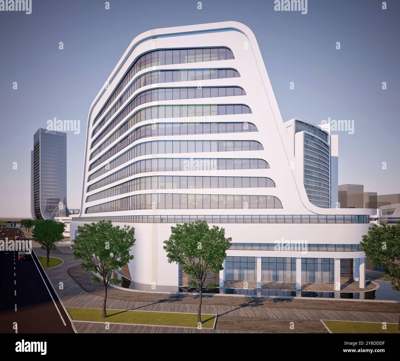 Commercial design modern buildings hi-res stock photography and images ...