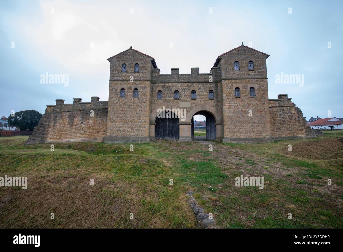Arbeia Roman Fort Stock Photo - Alamy