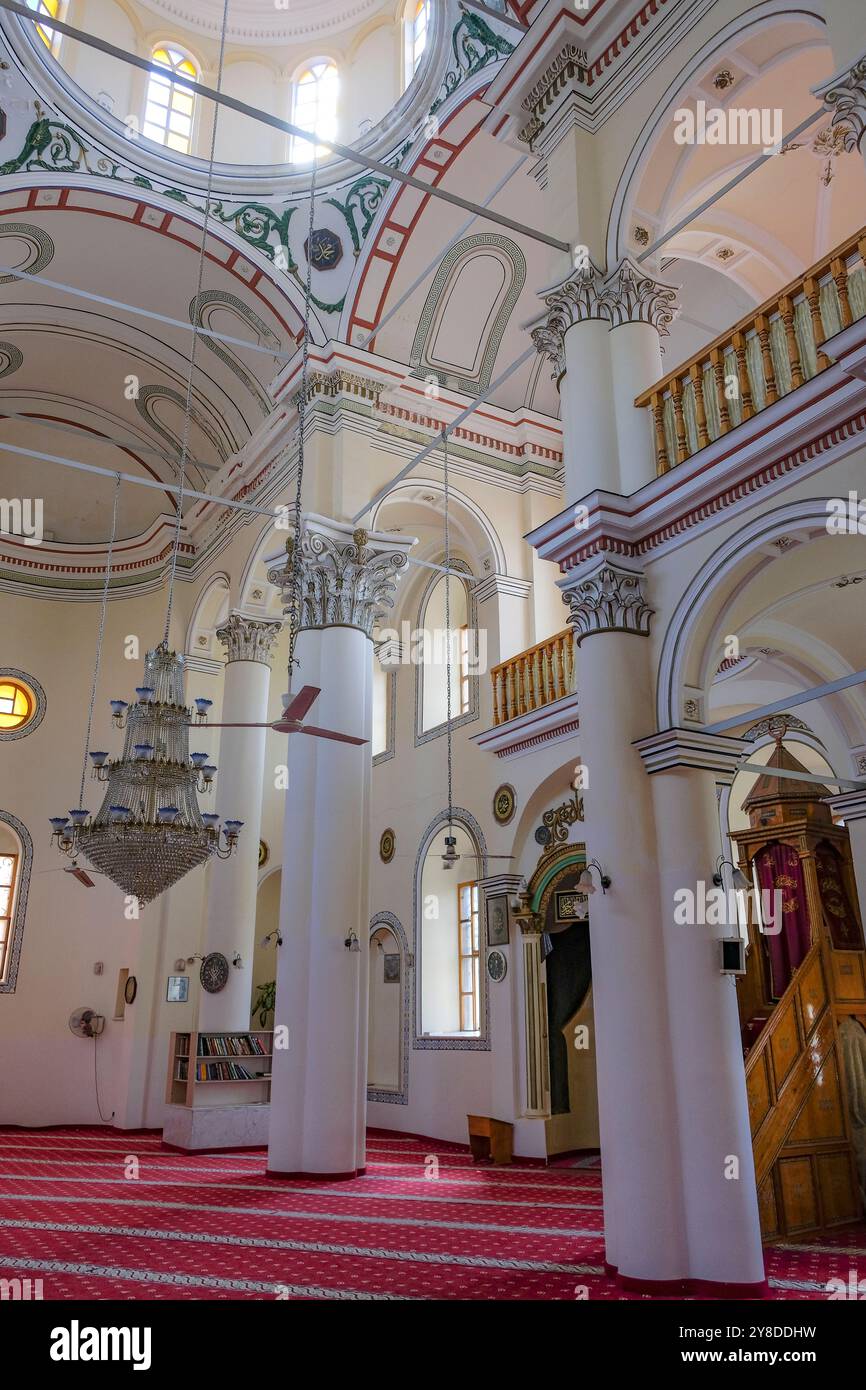 Ayvalik, Turkey - September 4, 2024: Saatli Mosque, Greek Orthodox ...