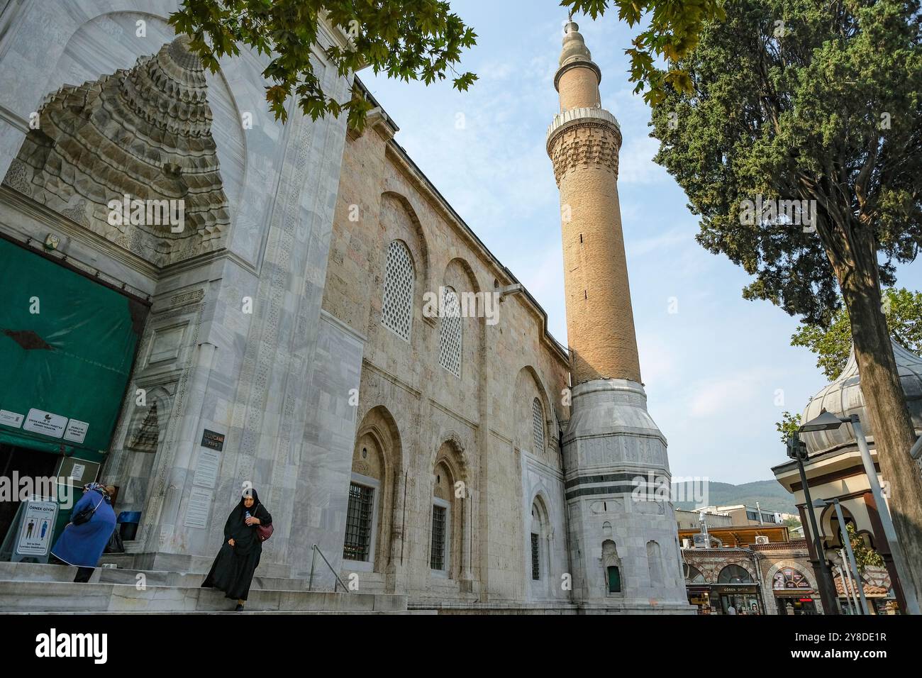 Bursa, Turkey - September 7, 2024: People visiting the Grand Mosque of ...