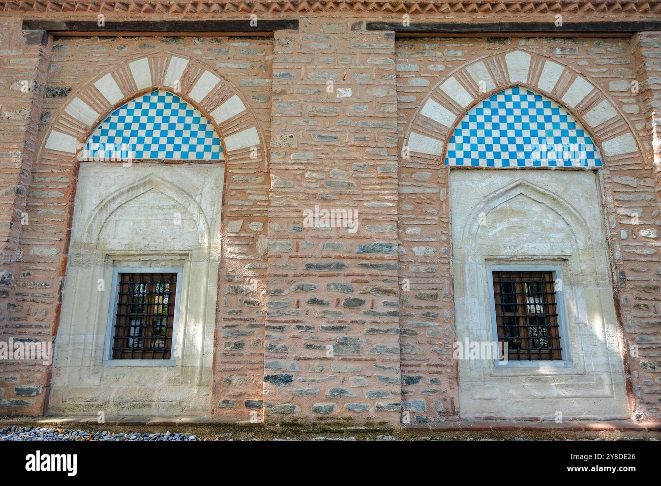 Bursa, Turkey - September 8, 2024: Detail of the former madrasa of ...