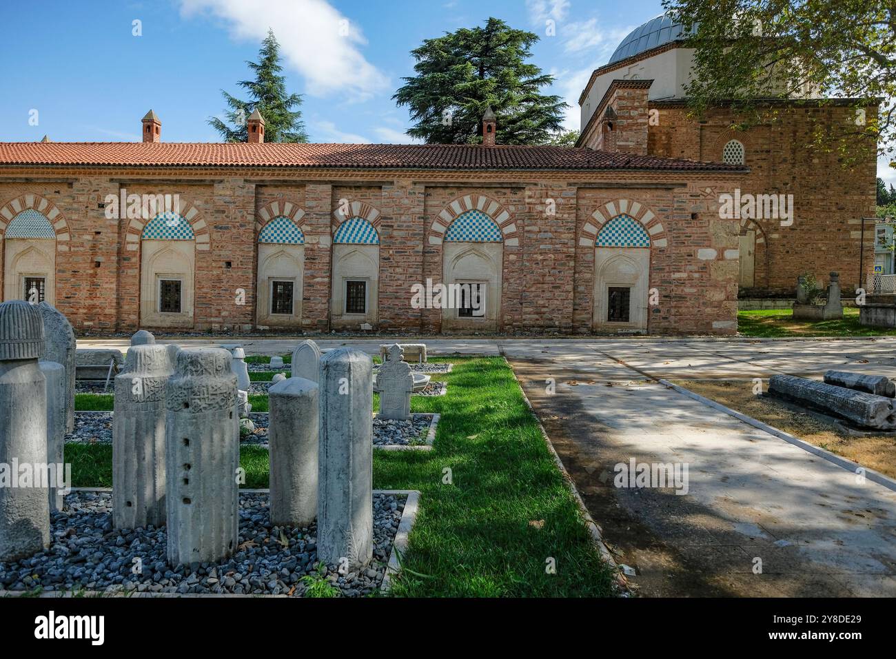 Bursa, Turkey - September 8, 2024: The former madrasa of Green Mosque ...