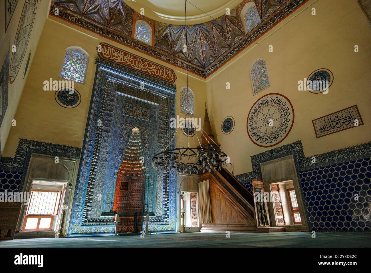 Bursa, Turkey - September 8, 2024: The Green Mosque, also known as the ...