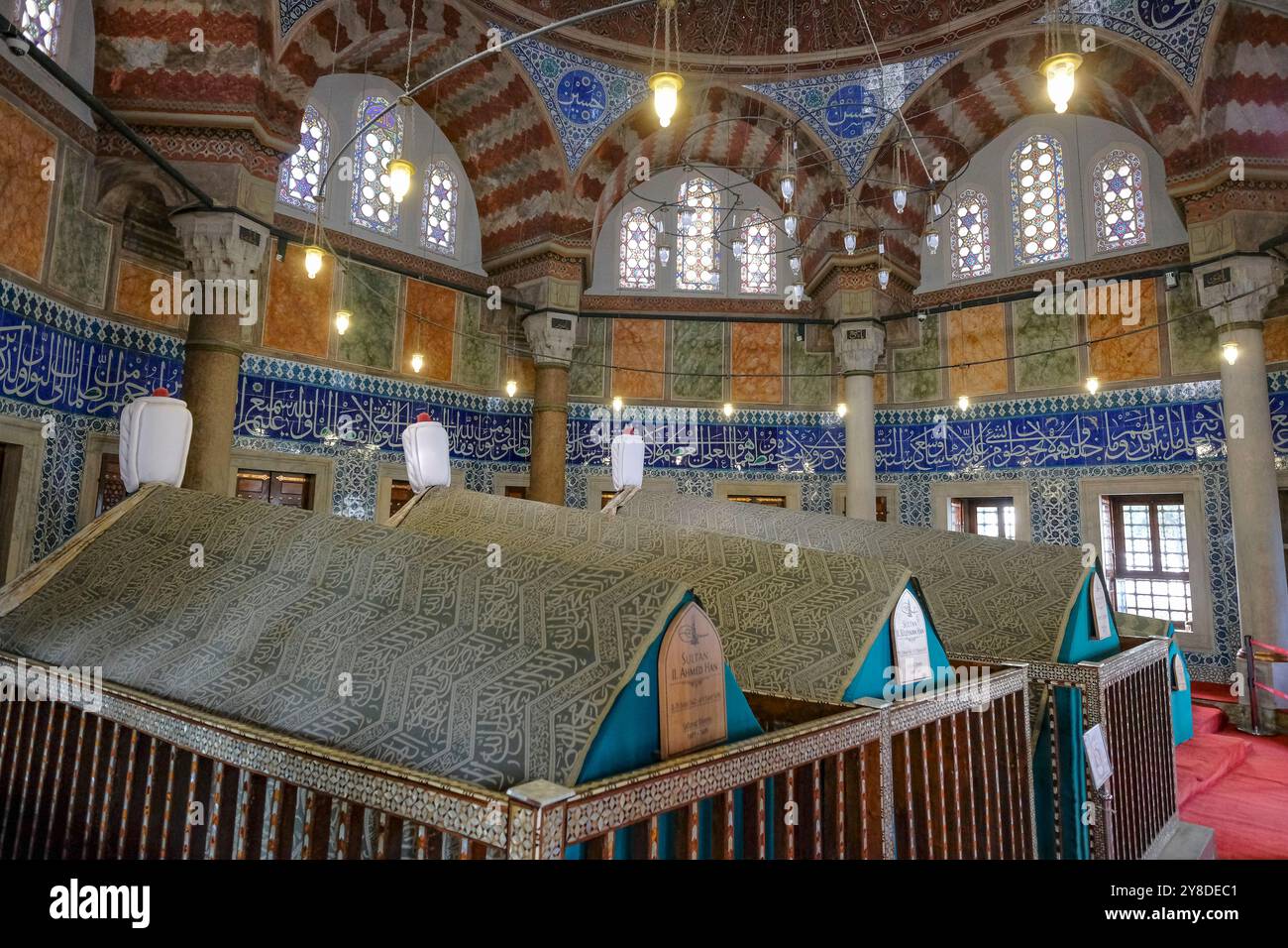 Istanbul, Turkey - September 14, 2024: Mausoleum of Sultan Suleyman the ...