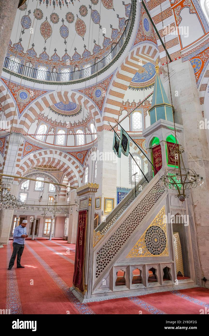 Istanbul, Turkey - September 18, 2024: The Atik Valide Mosque is a 16th ...