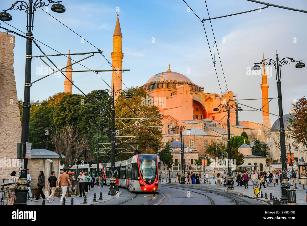 Istanbul, Turkey - September 25, 2024: Hagia Sophia is a former Greek ...
