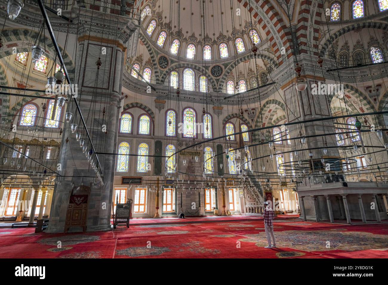 Istanbul, Turkey - September 25, 2024: Fatih Mosque or Mosque of the ...