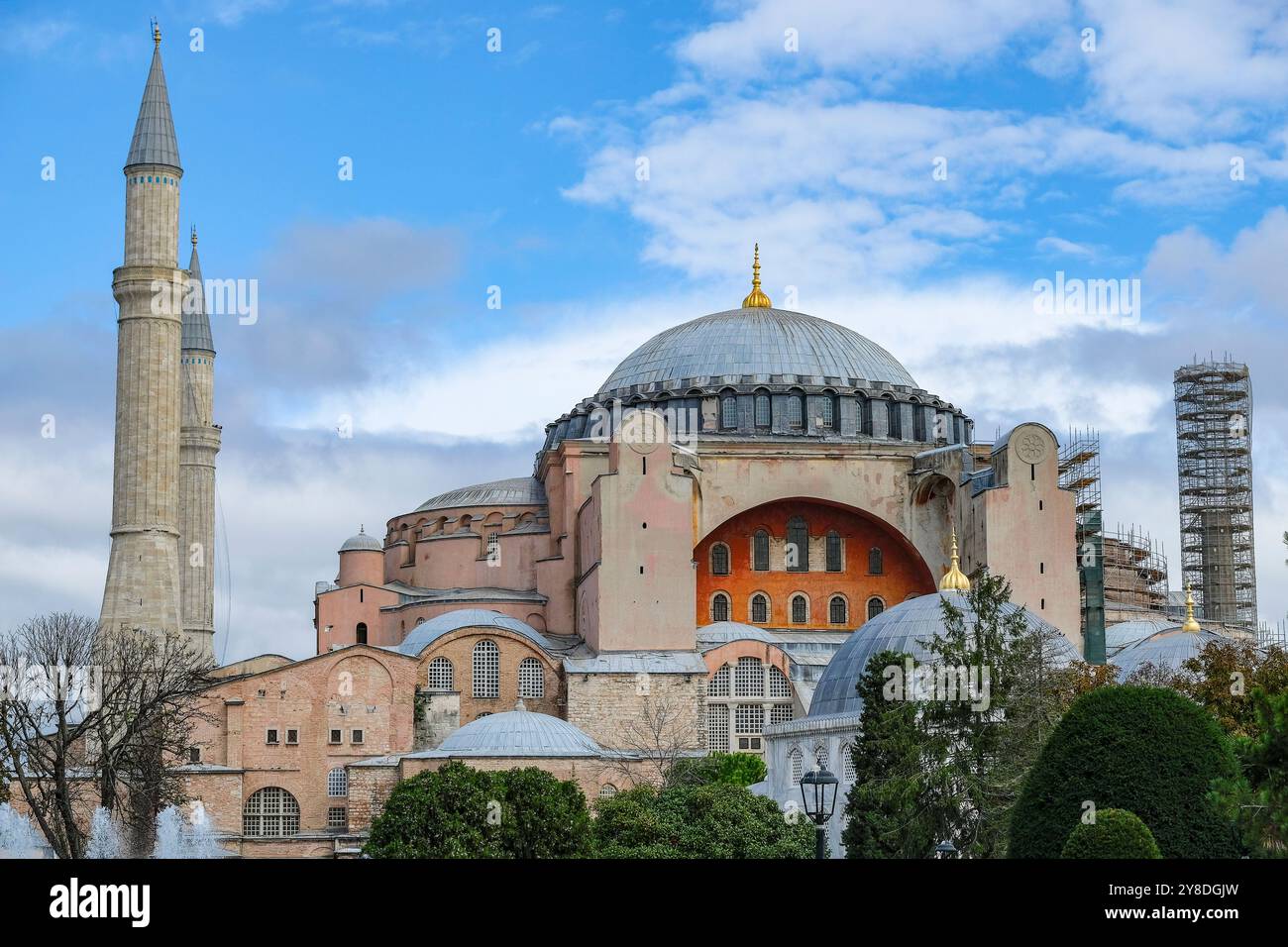 Istanbul, Turkey - September 30, 2024: Hagia Sophia is a former Greek ...