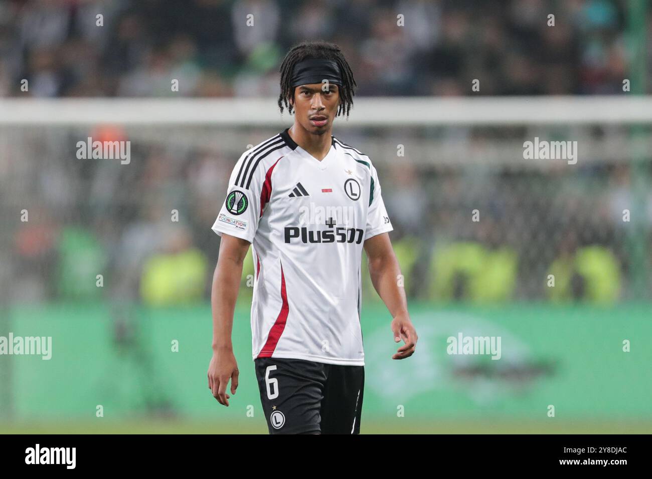Maxi Oyedele of Legia Warszawa seen during the UEFA Conference League ...