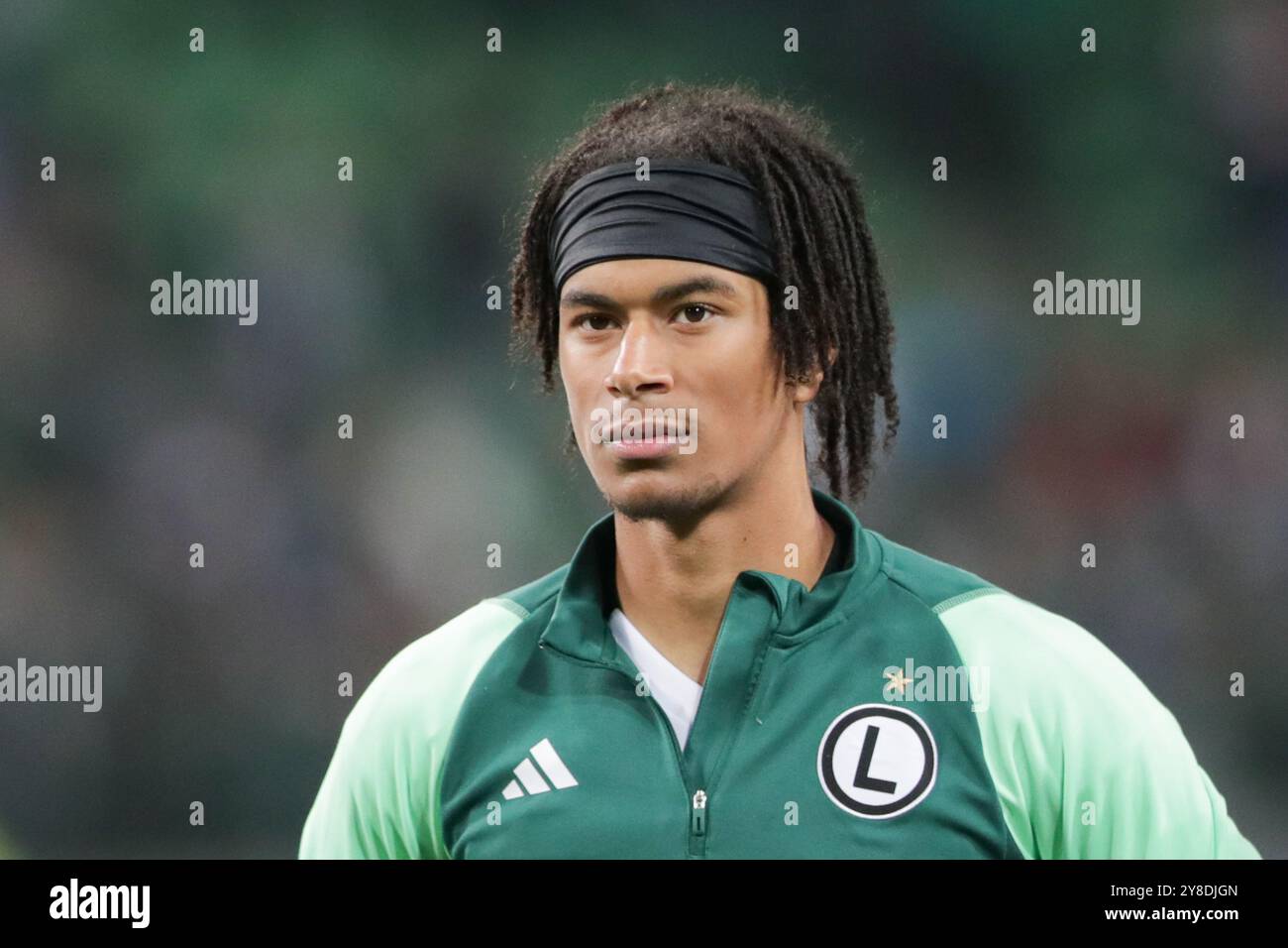 Maxi Oyedele of Legia Warszawa seen during the UEFA Conference League ...