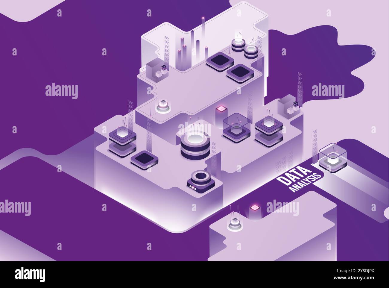 Data processing services Stock Vector Images - Alamy