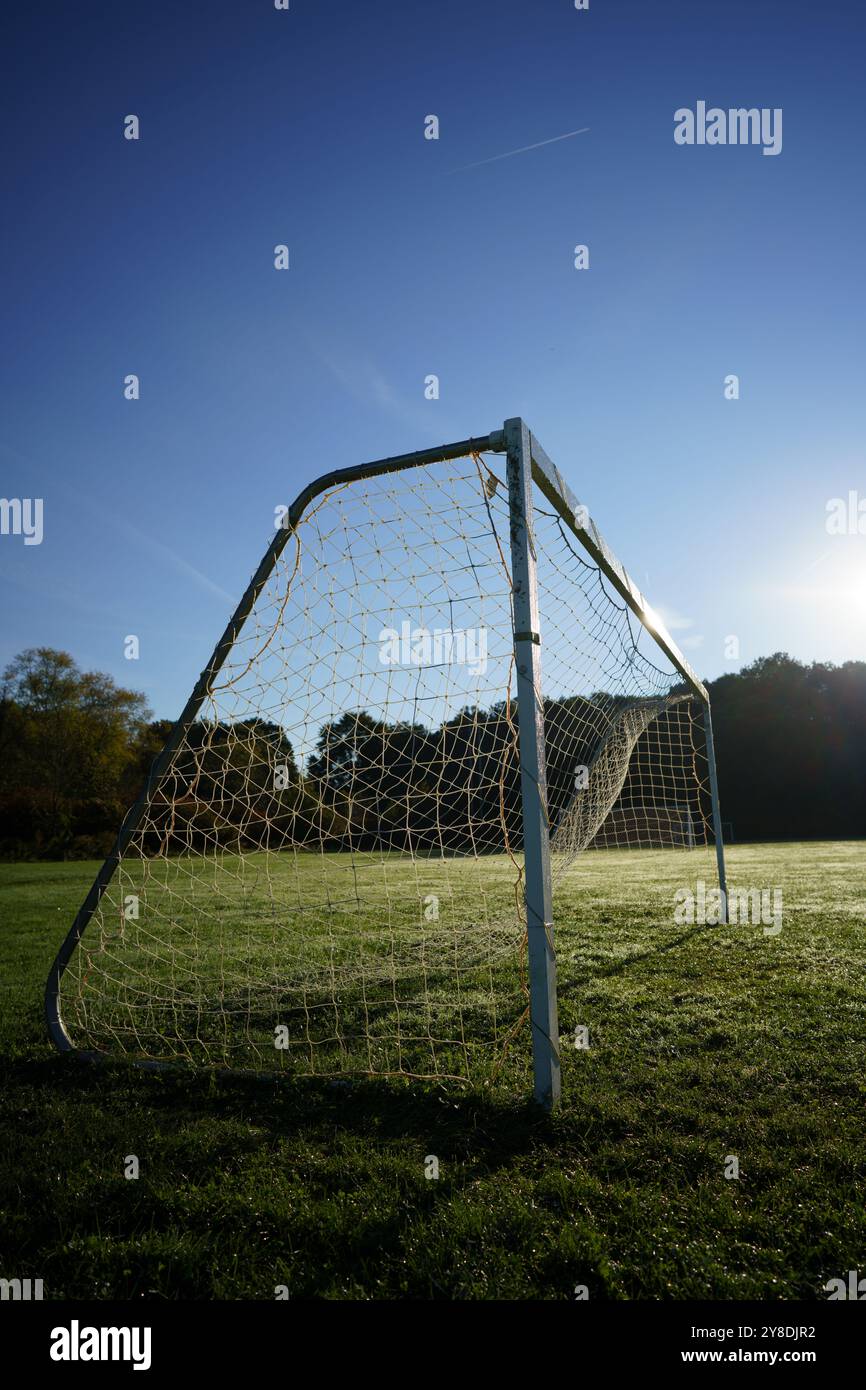 Sports field early morning hi-res stock photography and images - Alamy