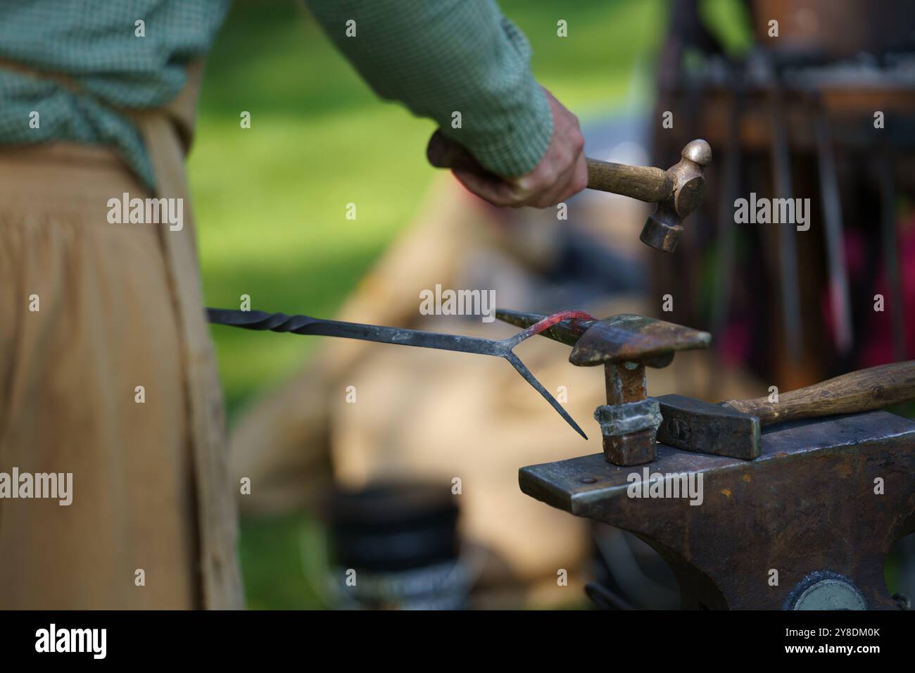Blacksmithing tools hi-res stock photography and images - Alamy
