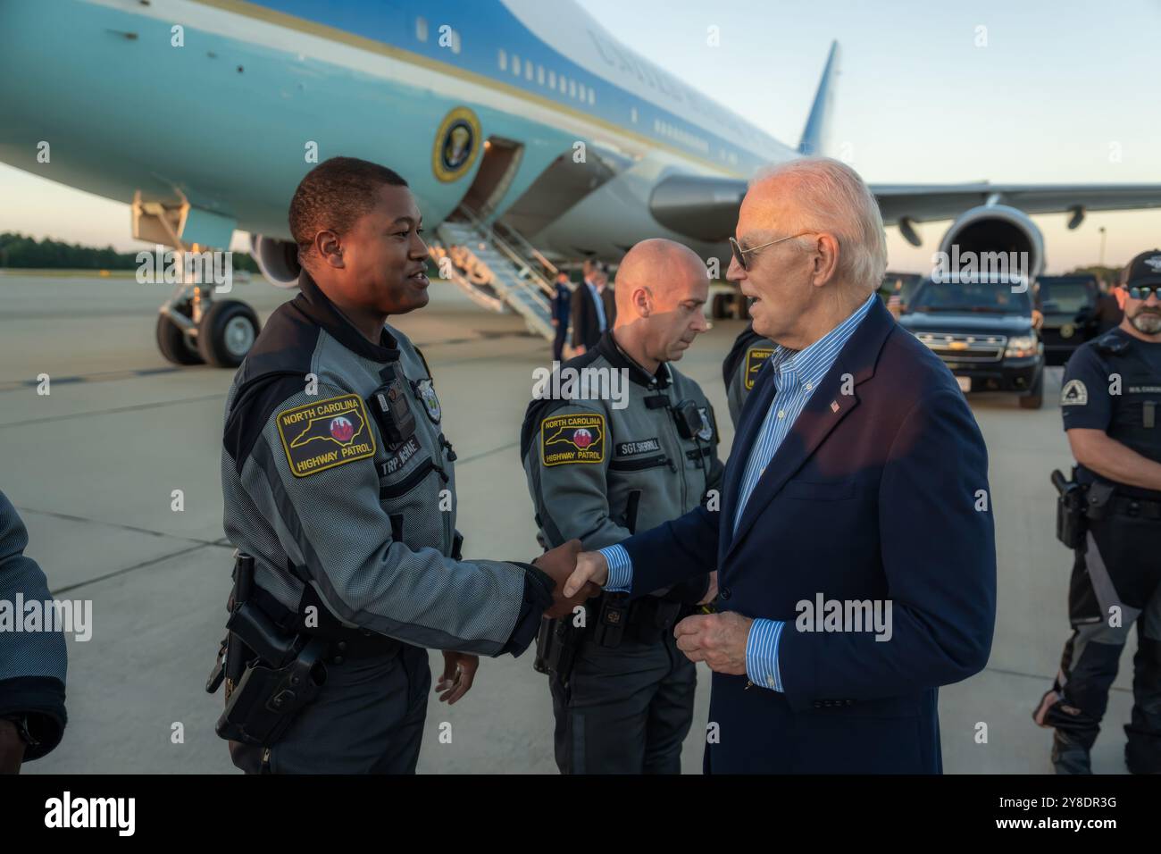 Morrisville, United States. 02nd Oct, 2024. U.S President Joe Biden ...