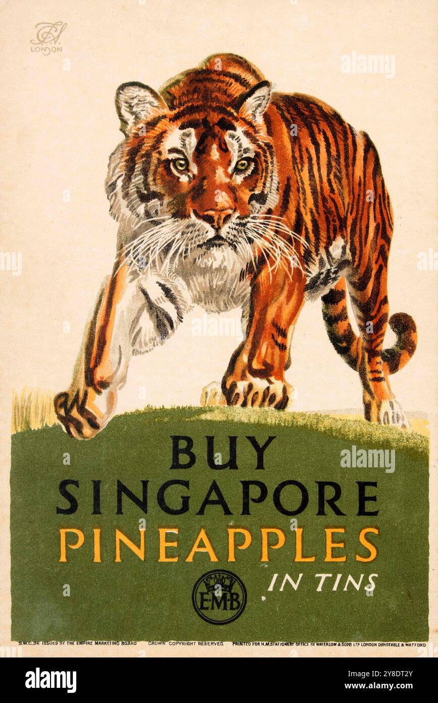 Singapore 1930s hi-res stock photography and images - Alamy