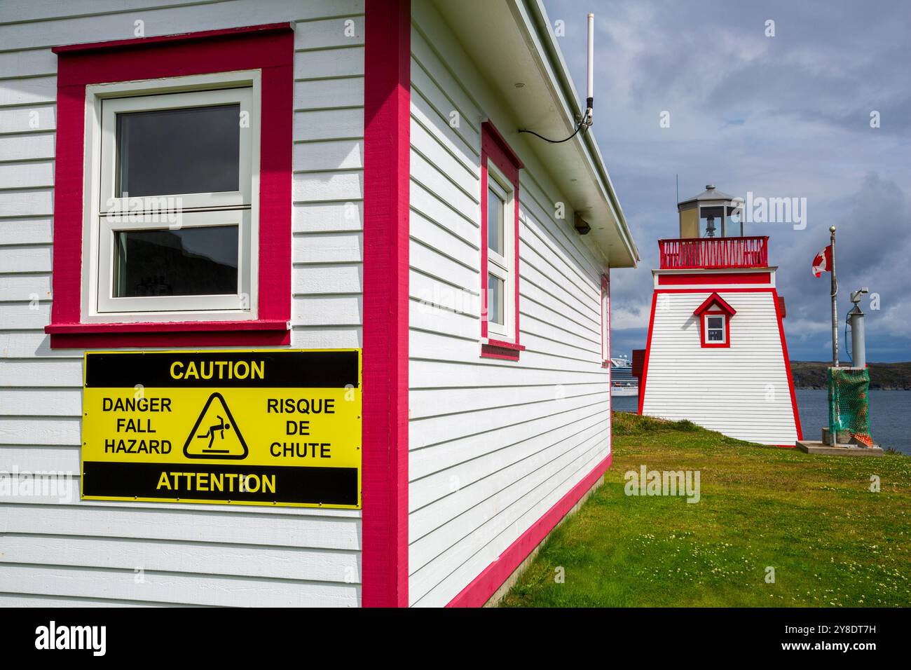 Fox Point Lighthouse, St. Anthony, Newfoundland & Labrador, Canada ...
