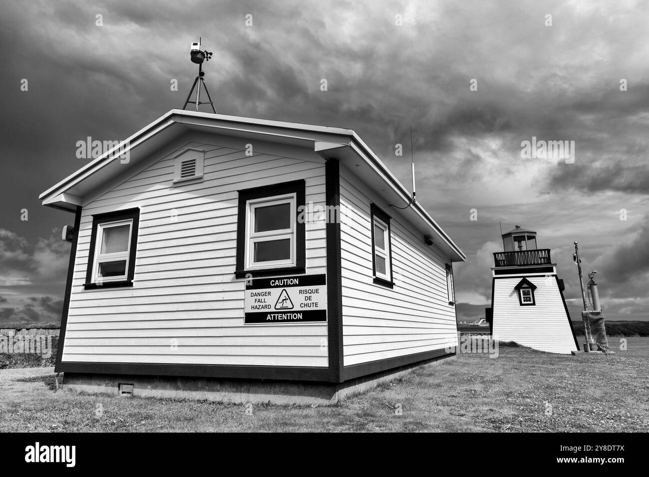 Fox Point Lighthouse, St. Anthony, Newfoundland & Labrador, Canada ...