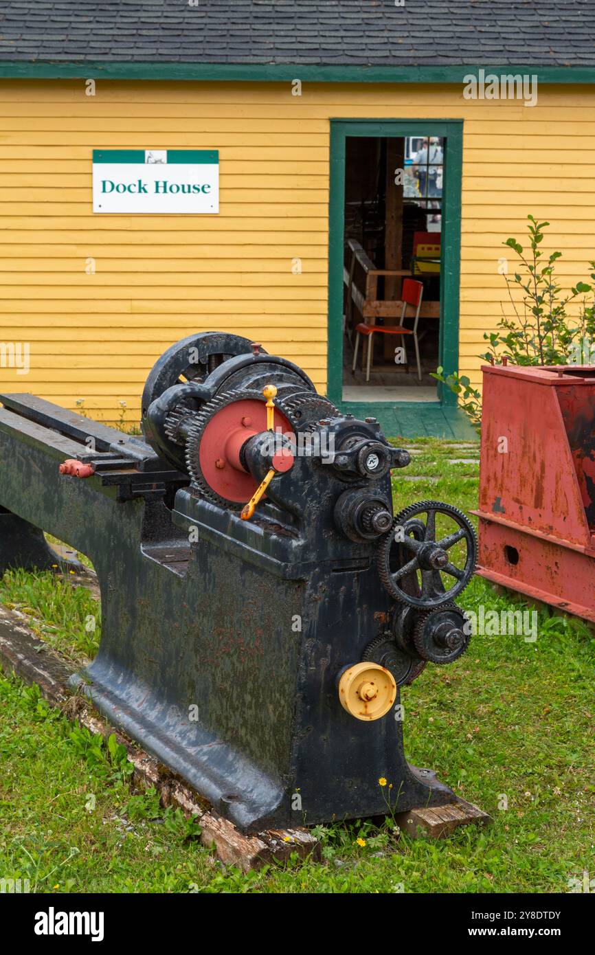 Dock House, St. Anthony, Newfoundland, Canada Stock Photo - Alamy