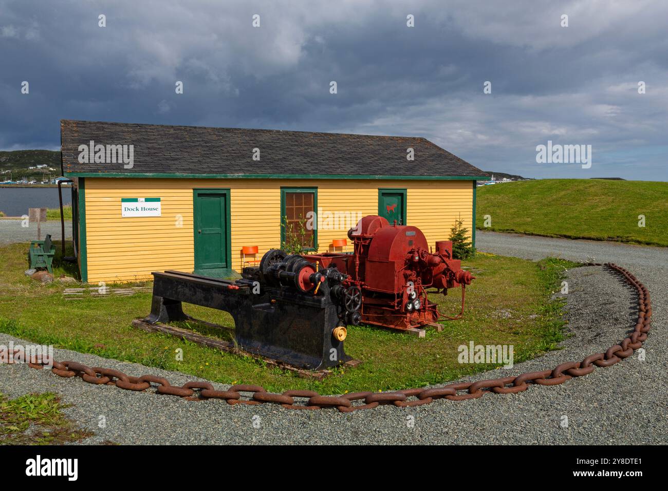 Dock House, St. Anthony, Newfoundland, Canada Stock Photo - Alamy