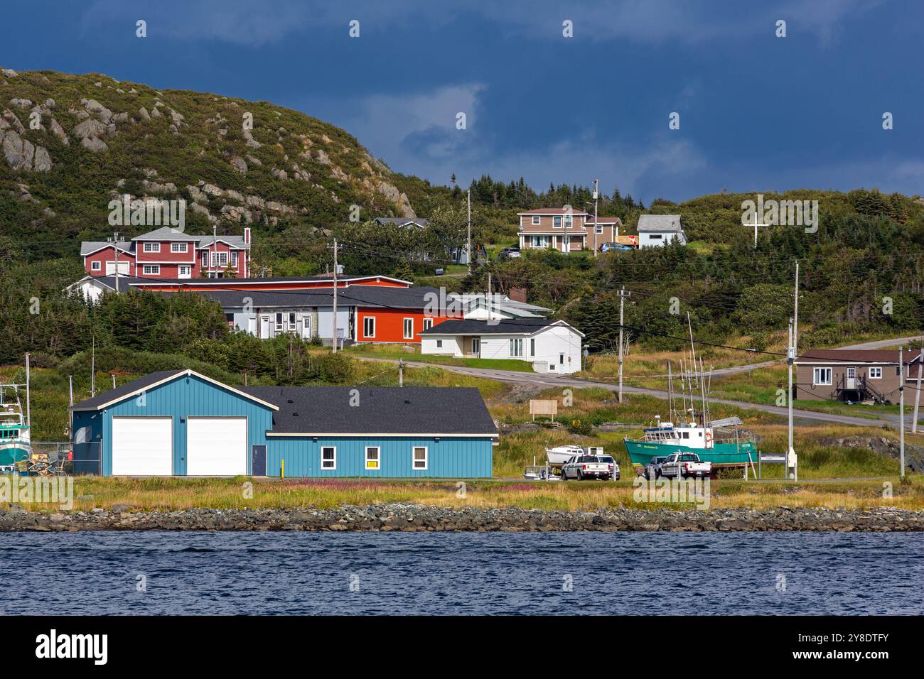 Eastern shore of St. Anthony, Newfoundland, Canada Stock Photo - Alamy