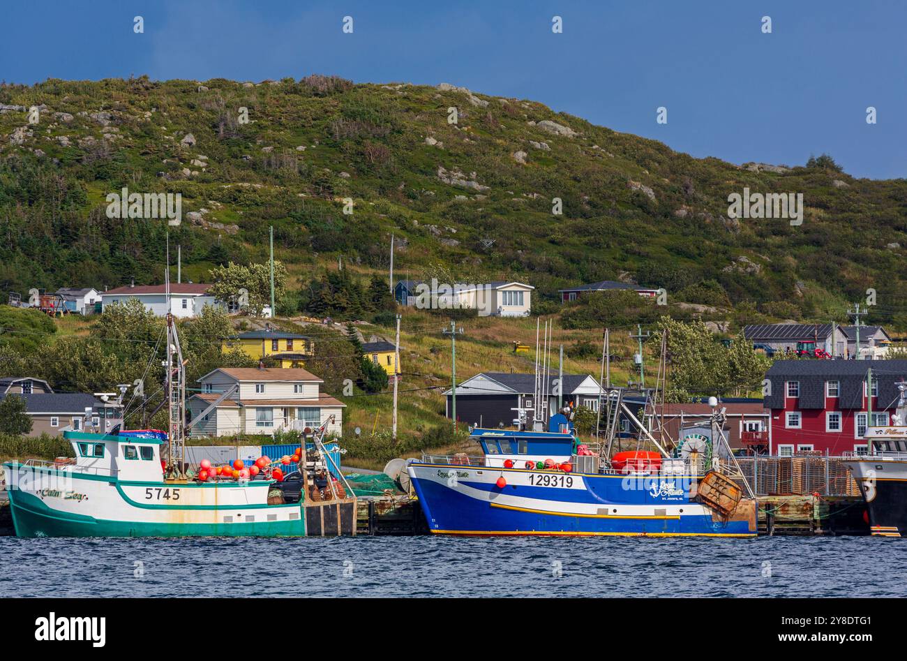 Fishing boats, St. Anthony, Newfoundland, Canada Stock Photo - Alamy