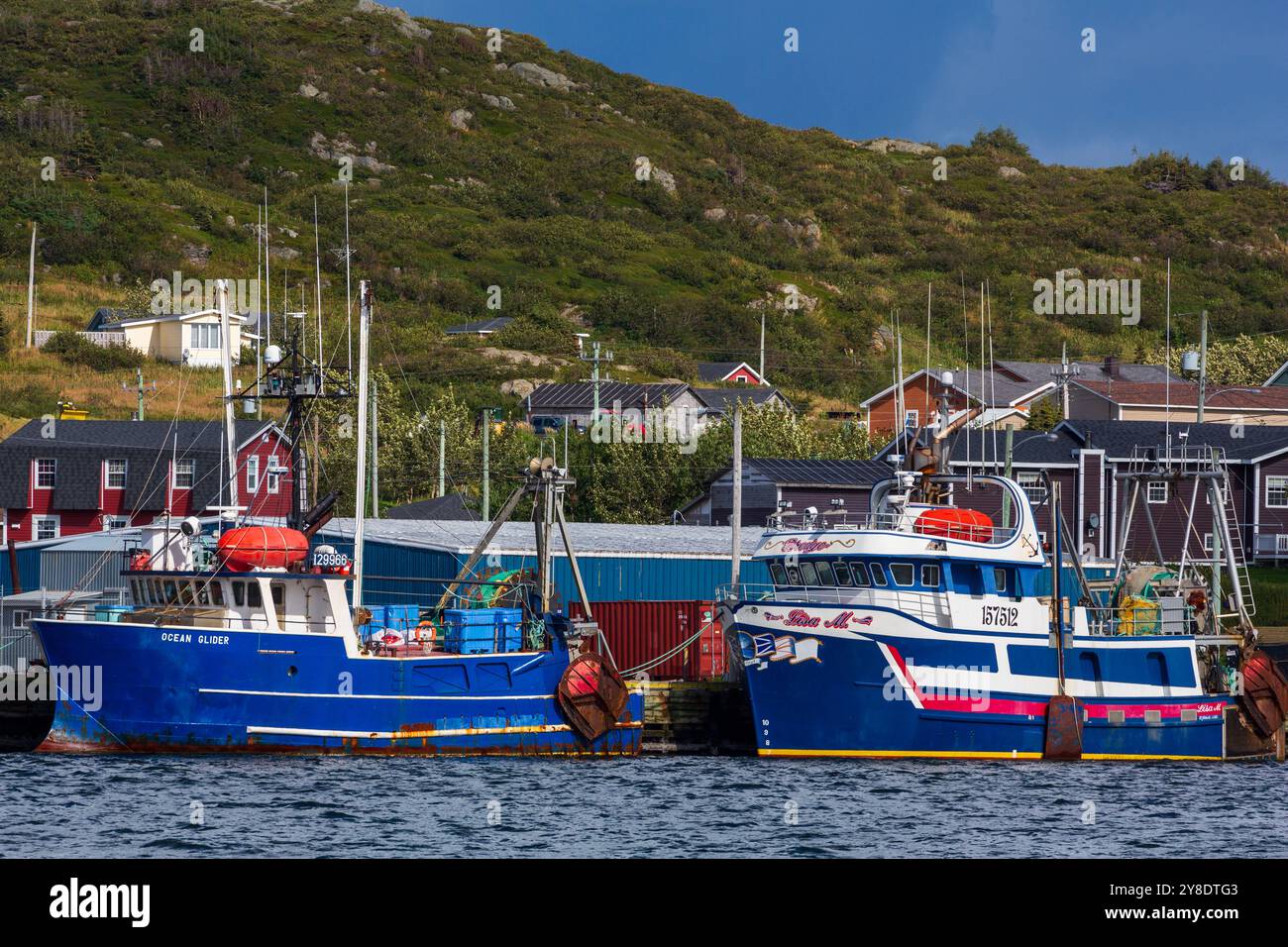Fishing boats, St. Anthony, Newfoundland, Canada Stock Photo - Alamy