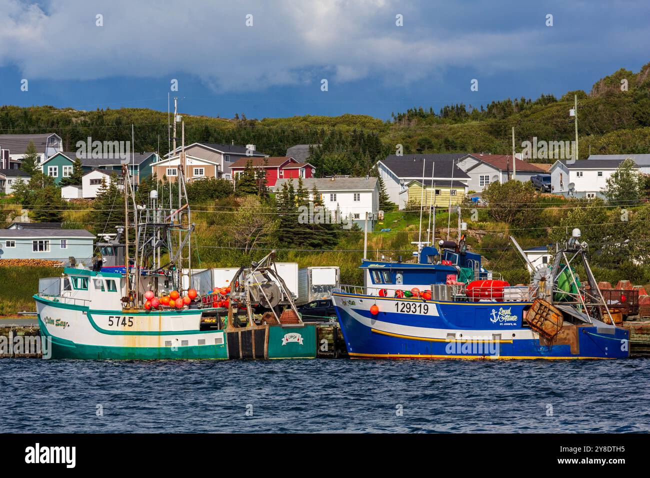 Fishing boats, St. Anthony, Newfoundland, Canada Stock Photo - Alamy