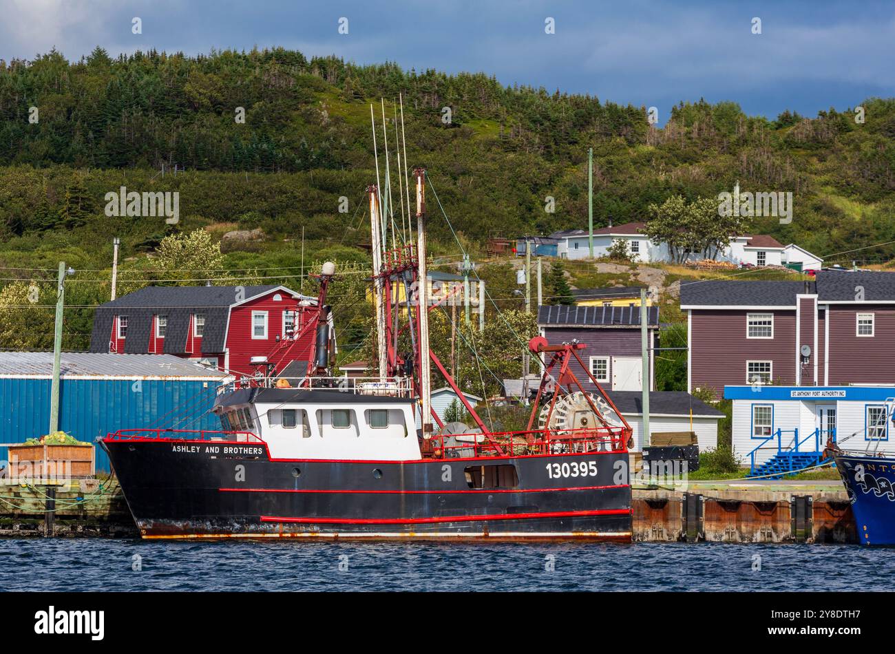 Fishing boat, St. Anthony, Newfoundland, Canada Stock Photo - Alamy
