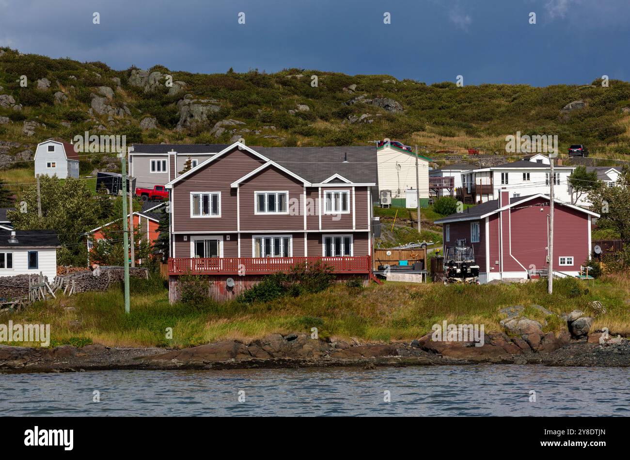 Eastern shore of St. Anthony, Newfoundland, Canada Stock Photo - Alamy