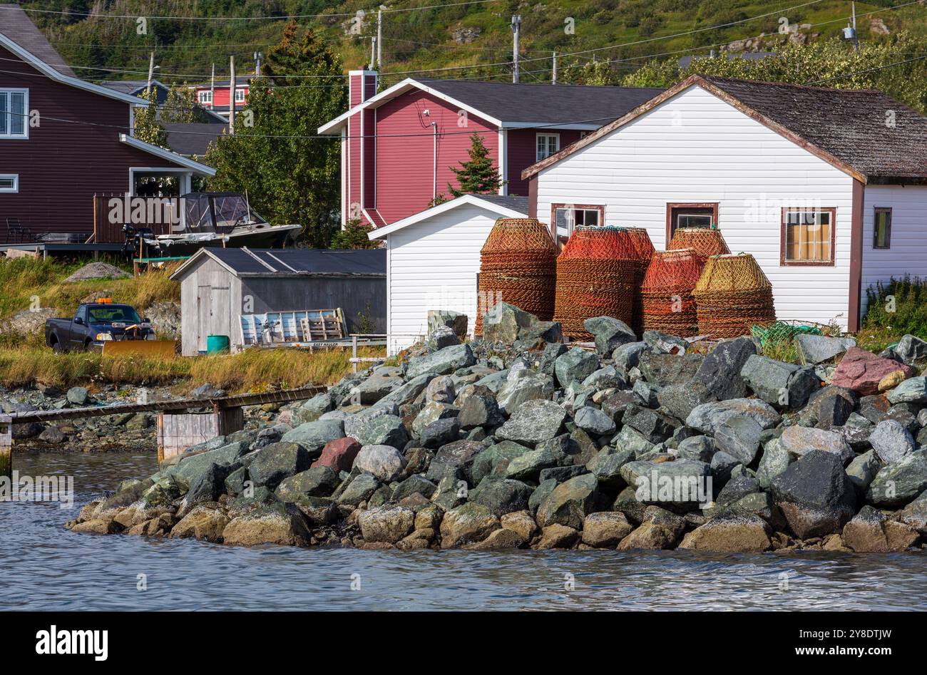 Eastern shore of St. Anthony, Newfoundland, Canada Stock Photo - Alamy