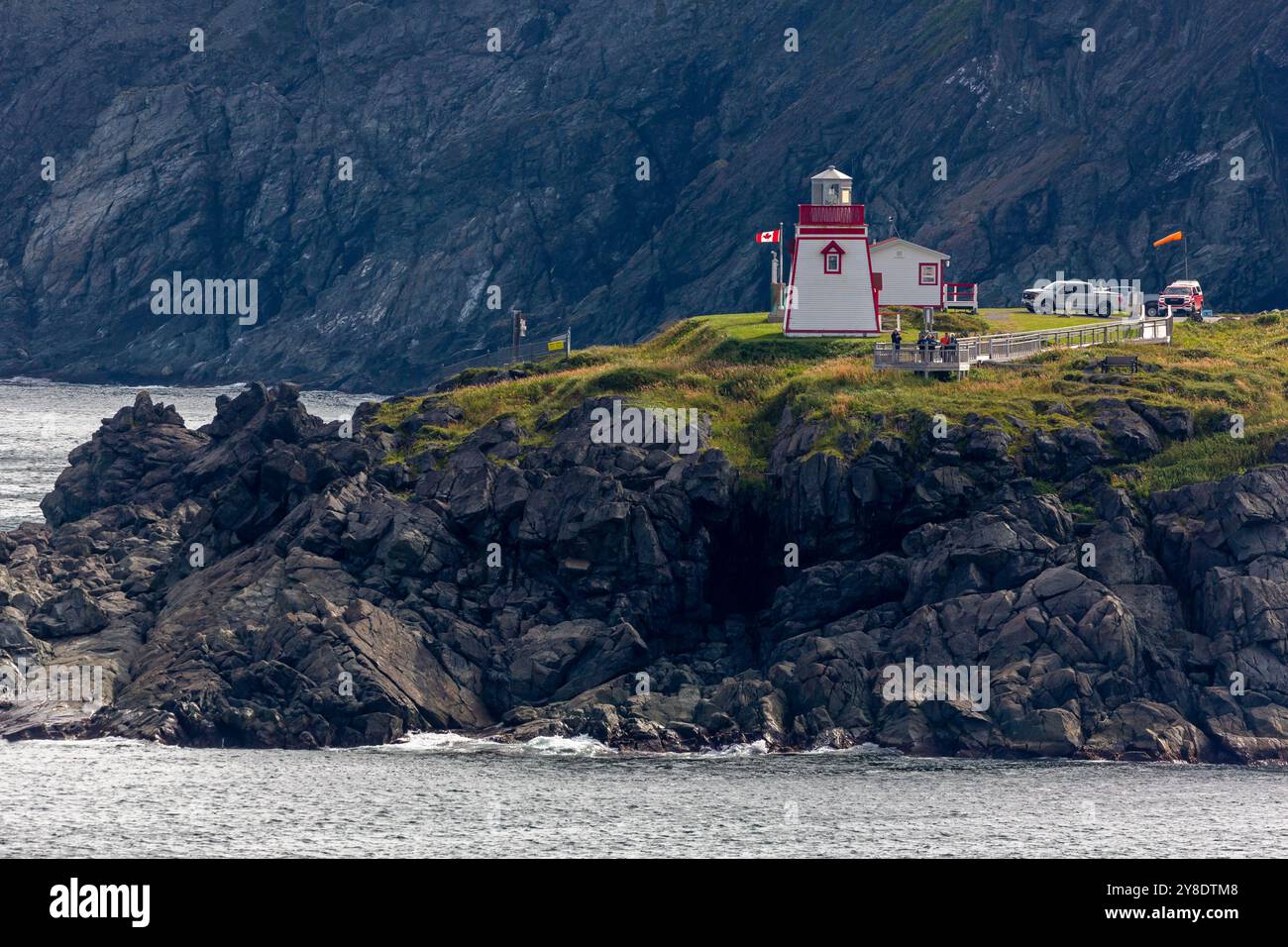 Fox Point Lighthouse, St. Anthony, Newfoundland & Labrador, Canada ...