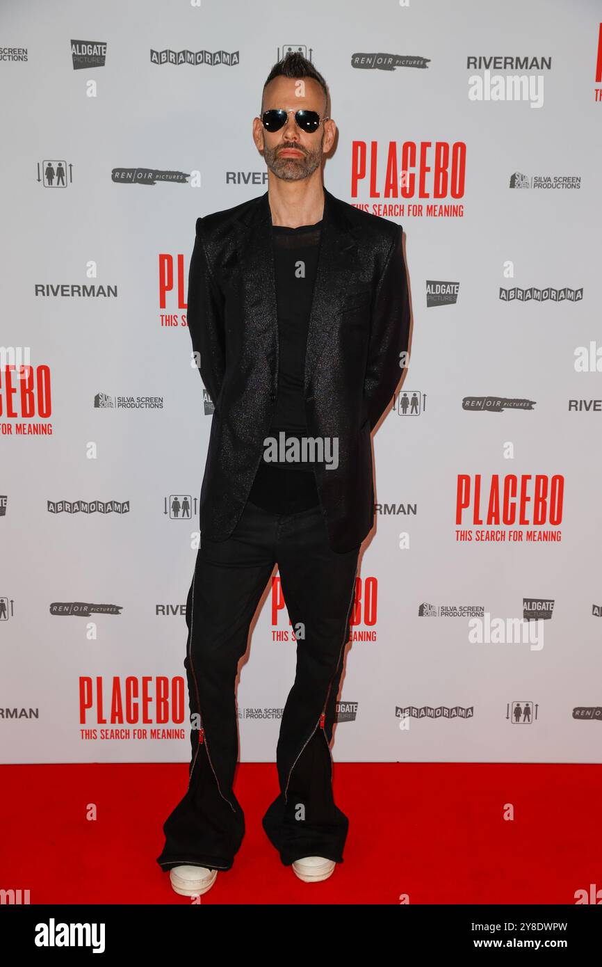 Stefan Olsdal attends the UK Premiere of 'Placebo: The Search For ...