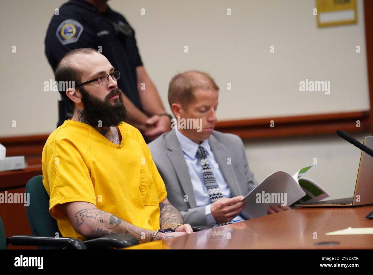 Nicholas Umphenour, 29, appears on court where was sentenced to life in ...